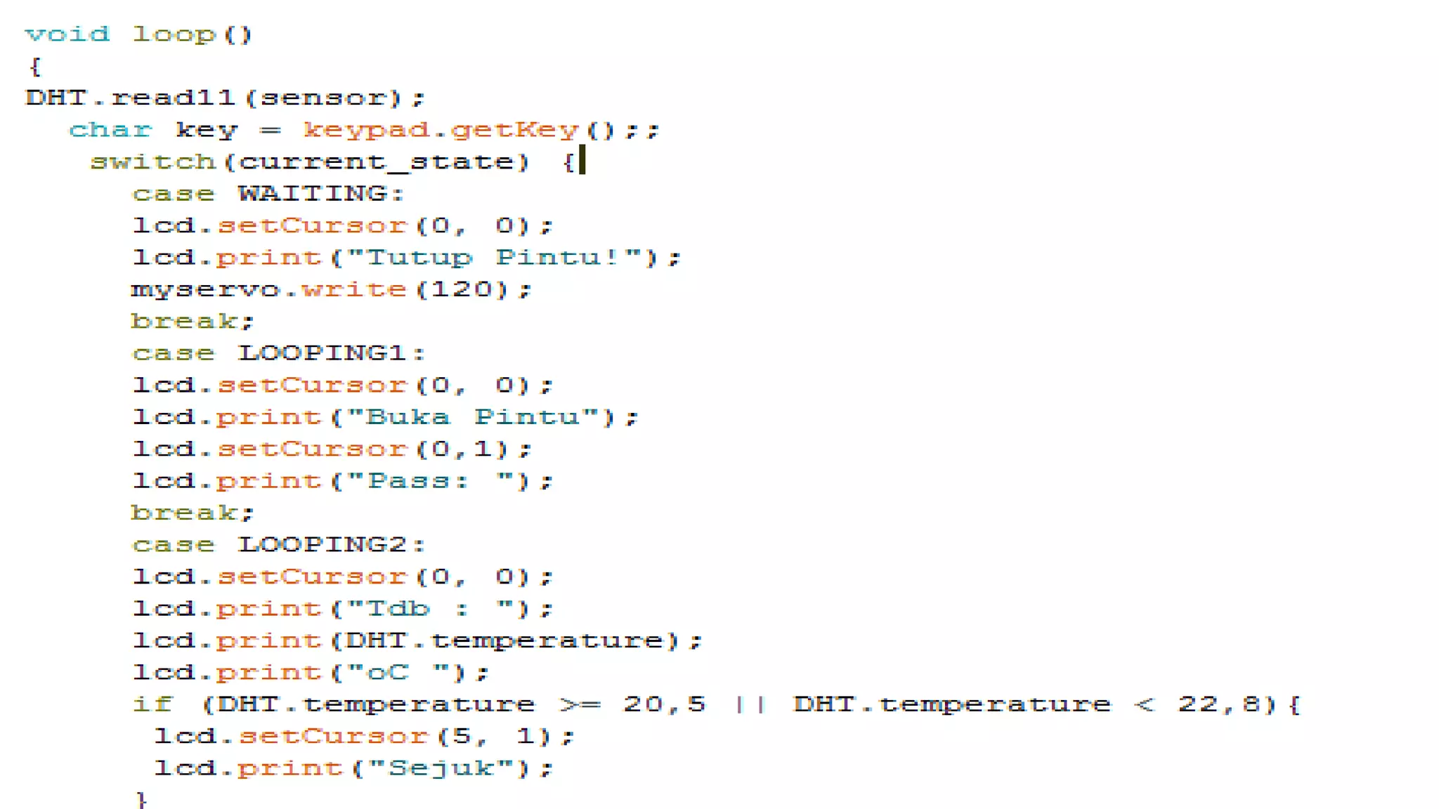 Smart Safety Door based on Arduino Uno R3 | PPTX