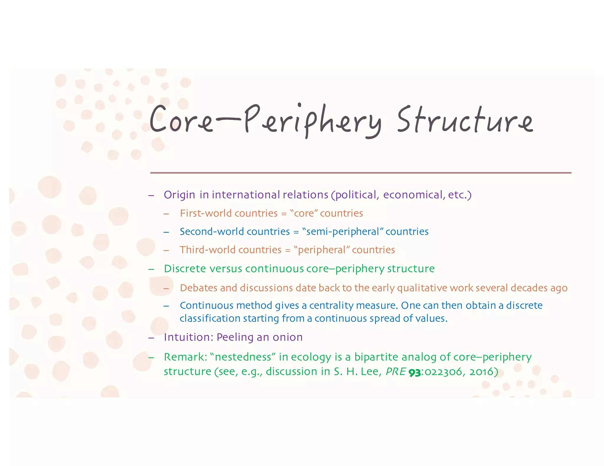 Mesoscale Structures in Networks - Mason A. Porter | PPT