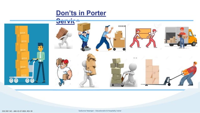 PORTER SERVICE IN COMMERCIAL/ OFFICE BUILDINGS | PPTX