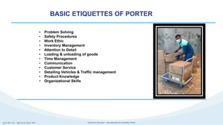 PORTER SERVICE IN COMMERCIAL/ OFFICE BUILDINGS | PPTX