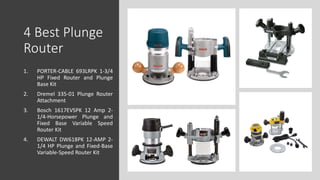 PORTER-CABLE 693LRPK VS Dremel 335-01 VS Bosch 1617EVSPK VS DEWALT ...