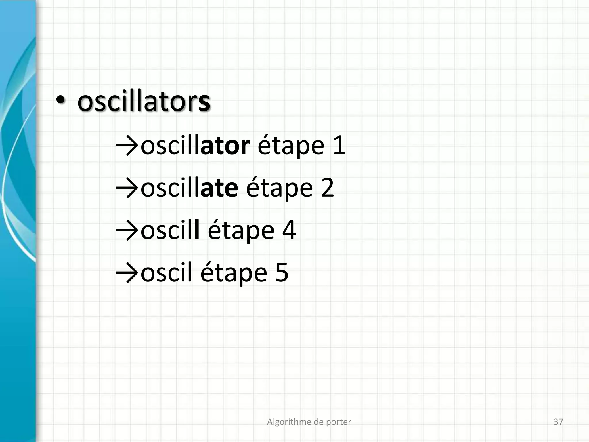 Porter Stemming Algorithm Ppt