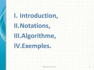 Porter stemming algorithm | PPTX