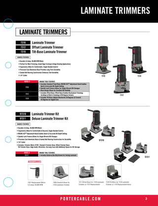 Porter Cable Tools Catalog | PDF