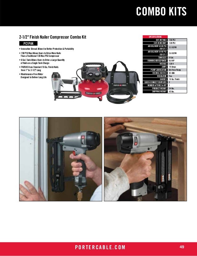 Porter Cable Tools Catalog