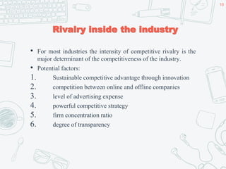 Porter five force | PPT