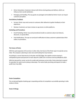 Porter Intracity Case Study //. (1).docx