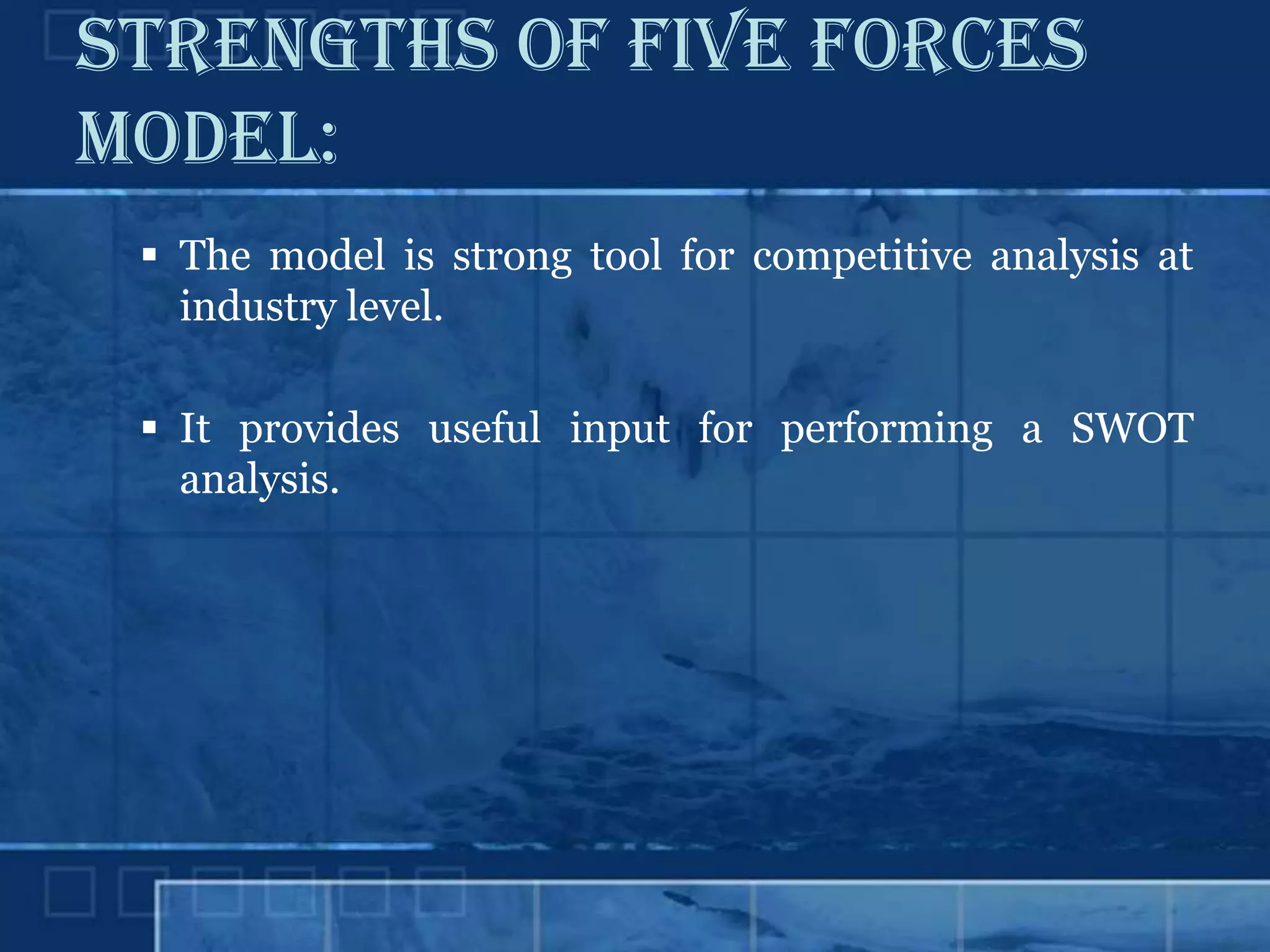 Porter's 5 Force Model | PPTX