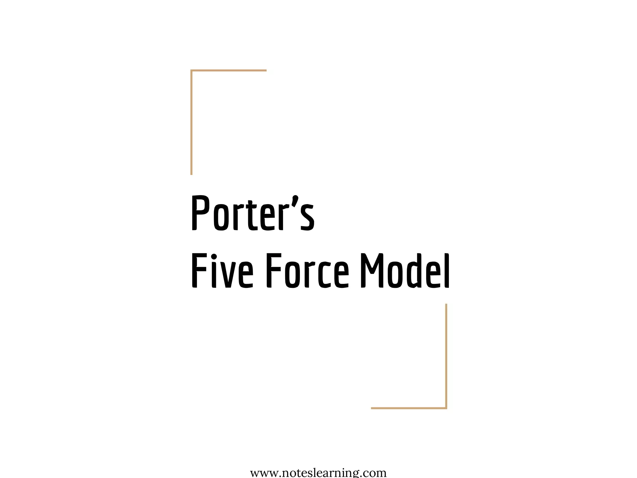 Porters 5 force Model.pdf