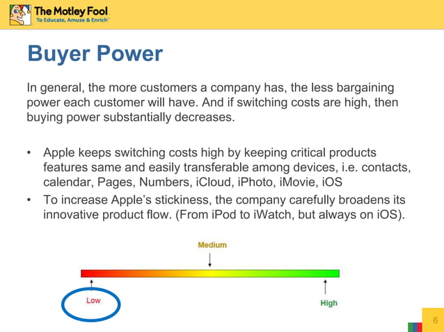 Using Porter's 5 Forces on Apple | PPTX | Tablets and E-readers ...