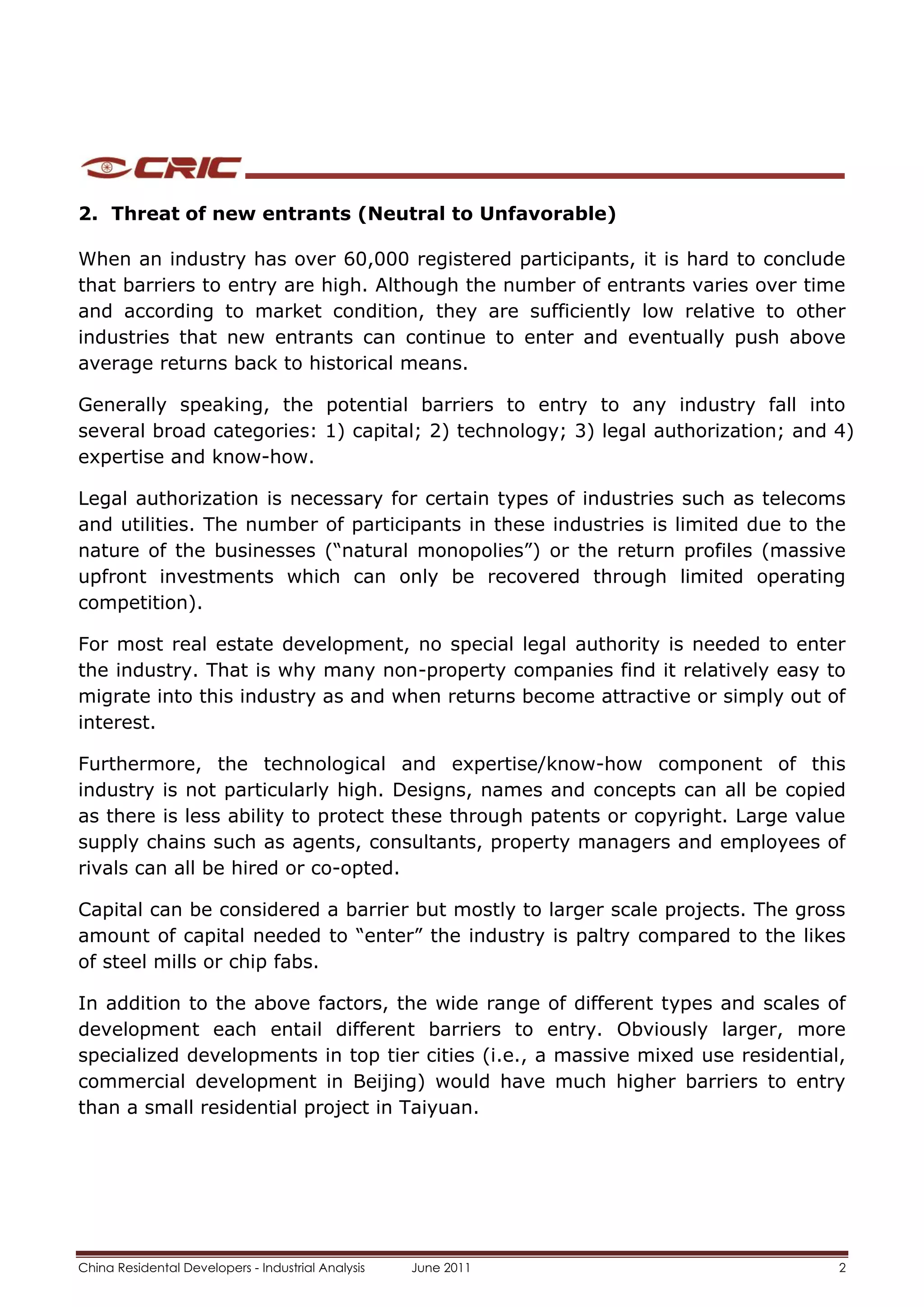 Porter's 5 forces model by robert fong v3 | PDF