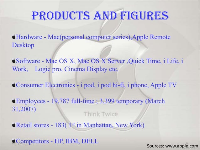 Porter’s 5 forces model case apple inc | PPTX