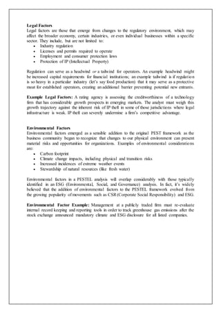 Porter's 5 forces & PESTLE analysis.docx