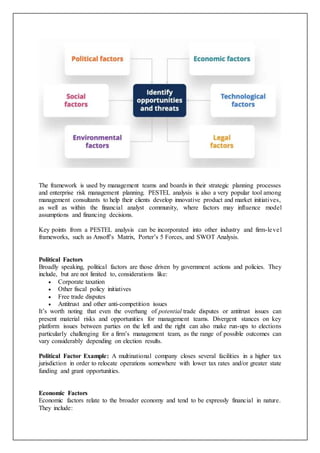 Porter's 5 forces & PESTLE analysis.docx