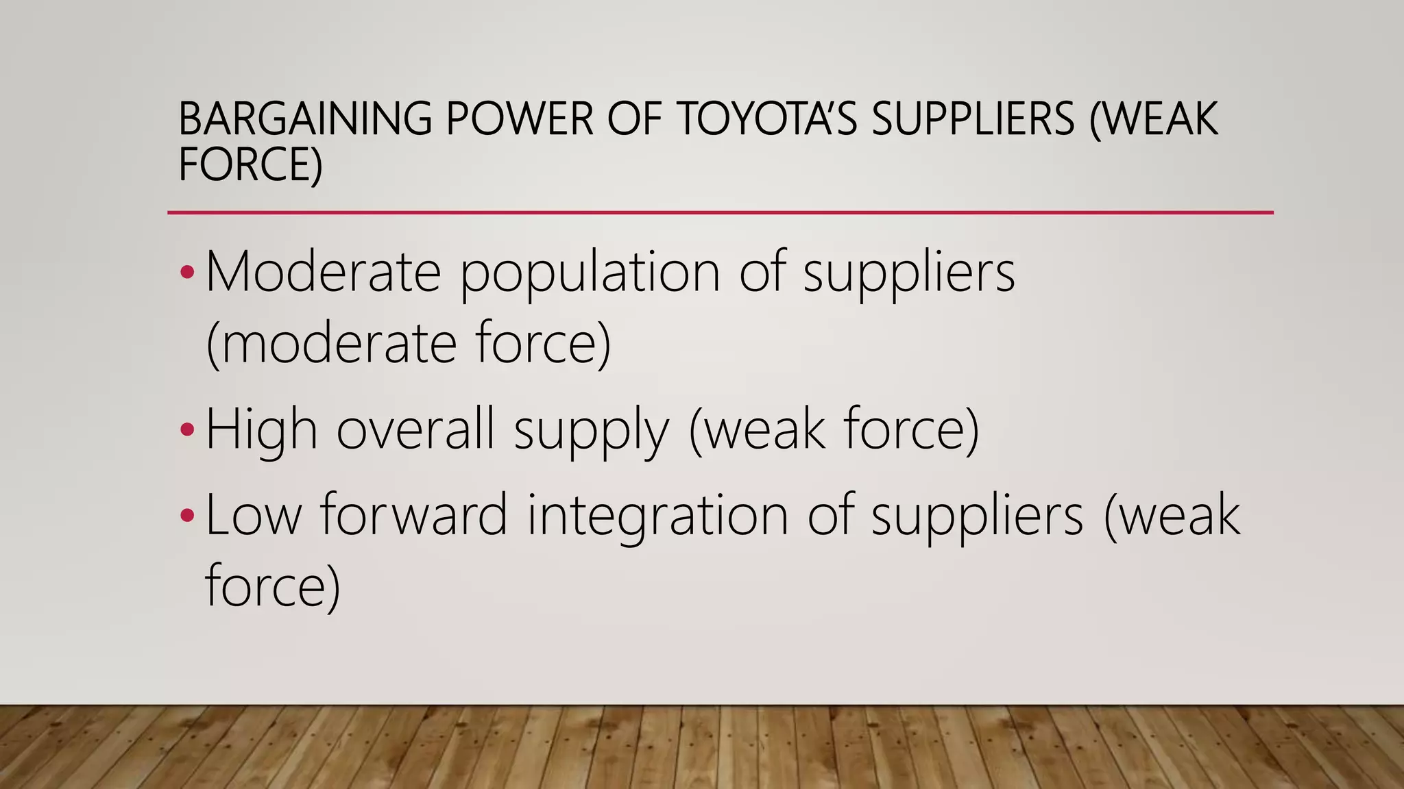 Porter's 5 model | PPTX