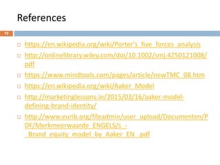 Porters 5 force & aaker brand equity model | PPTX