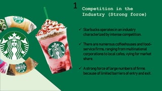 Porter's Five Forces Analysis: Starbucks vs. Costa Coffee | PPTX