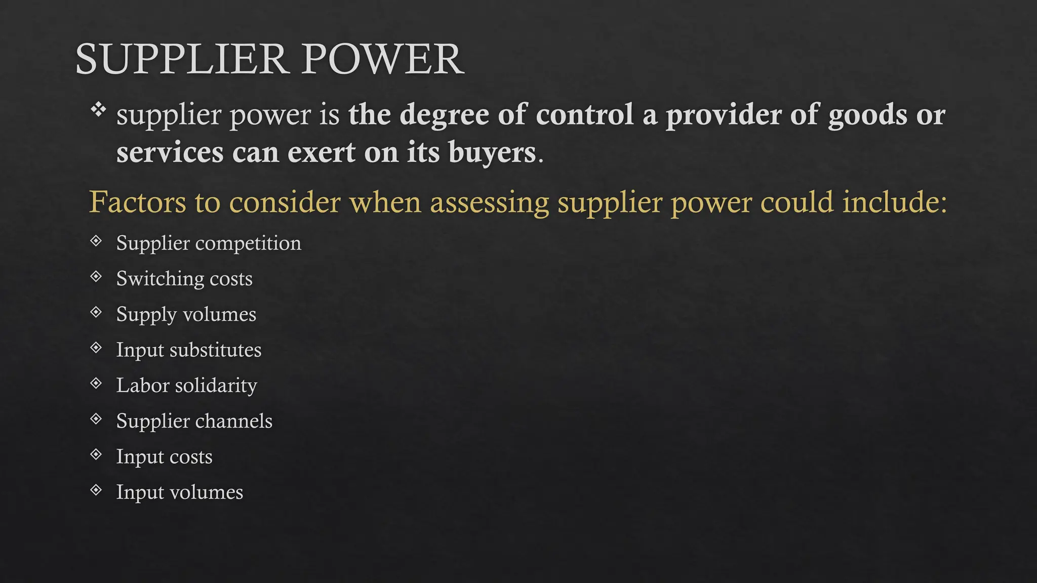 Porter’s Five Forces Model Module Presentation | PPTX