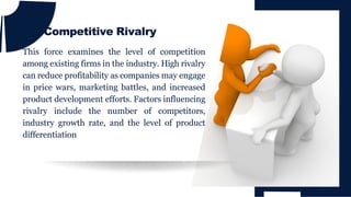 PORTER'S FIVE FORCES MODEL theory presentation | PDF