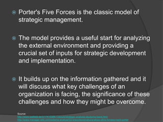 Porter‘s five forces model and value chain diagram | PPTX