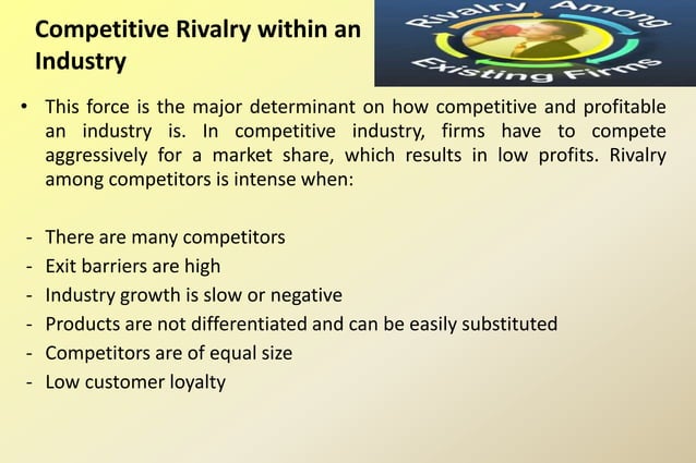 Porter’s Five Forces Model of Competitive Analysis | PPTX