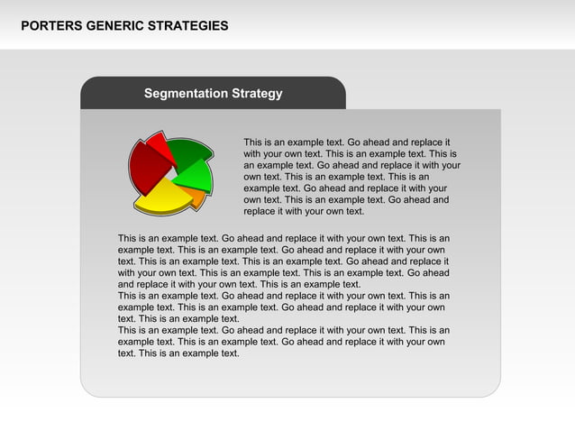 Porter's Generic Strategies Diagram | PPT