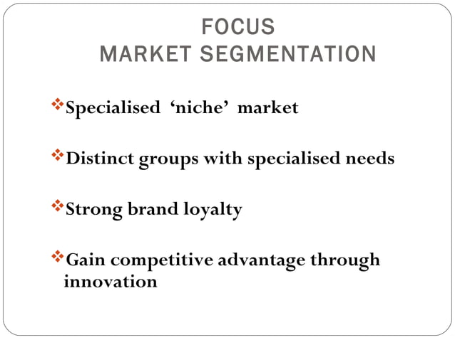 Porters Generic Strategy Individual Presentation 19th November 2013 | PPT