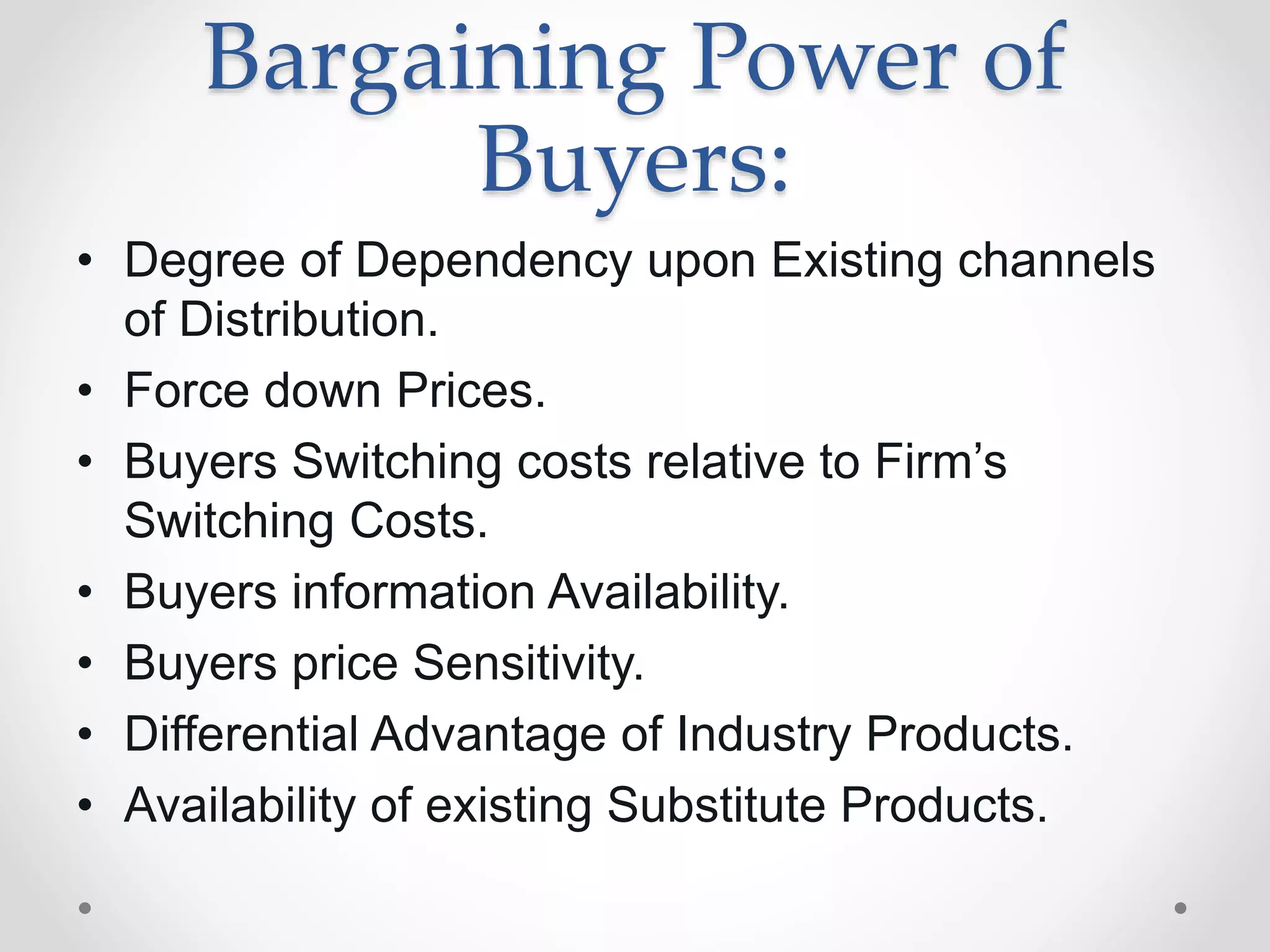 Porter's model | PPTX