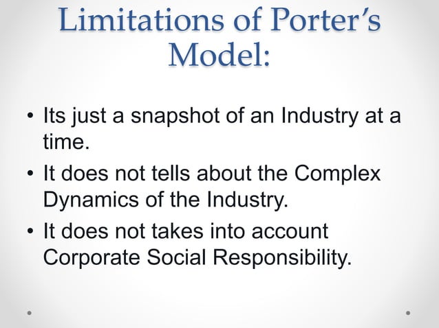 Porter's model | PPT