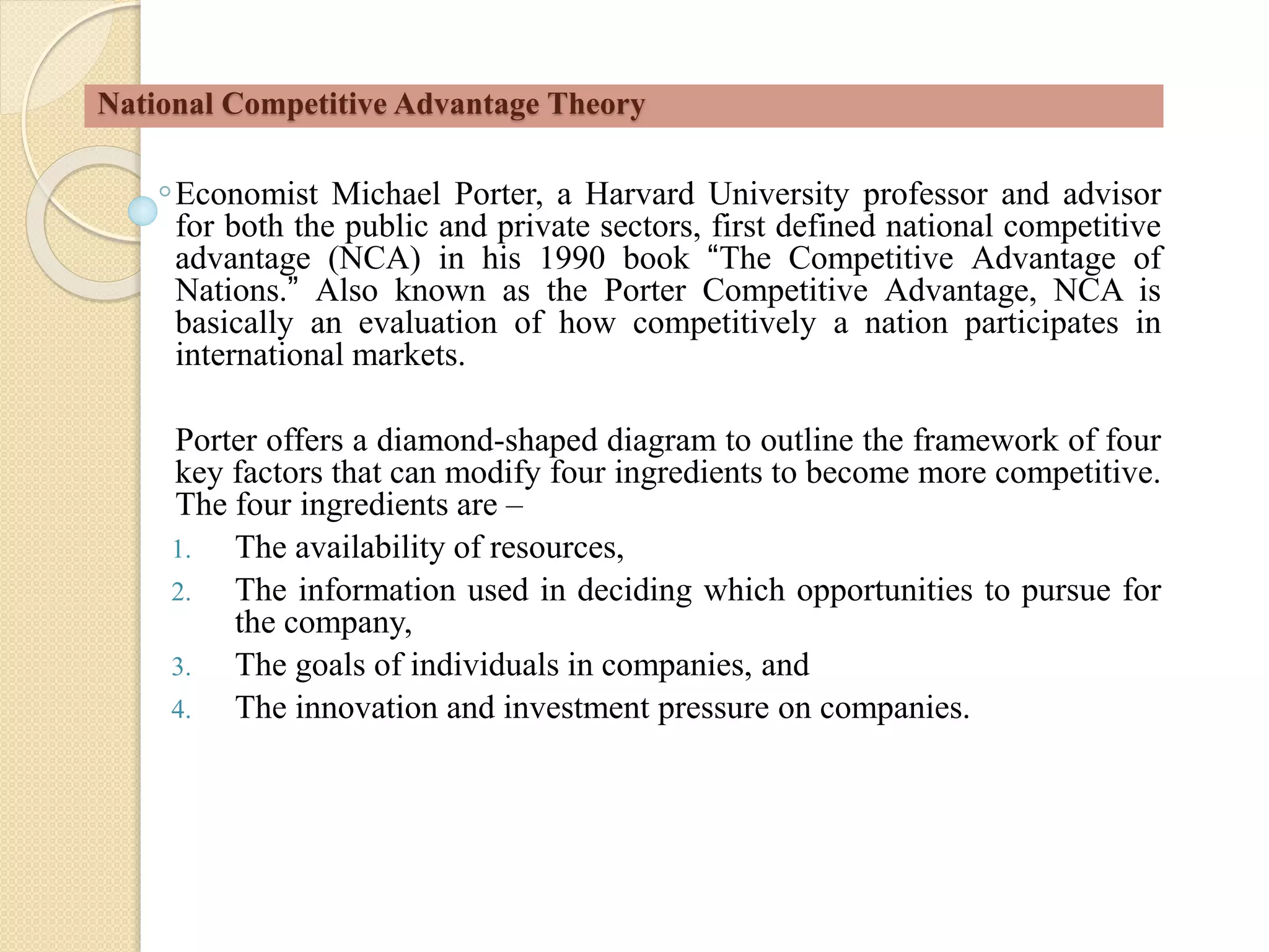 Porter’s theory | PPTX