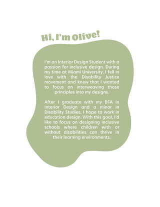 Olive Guess Portfolio | PDF