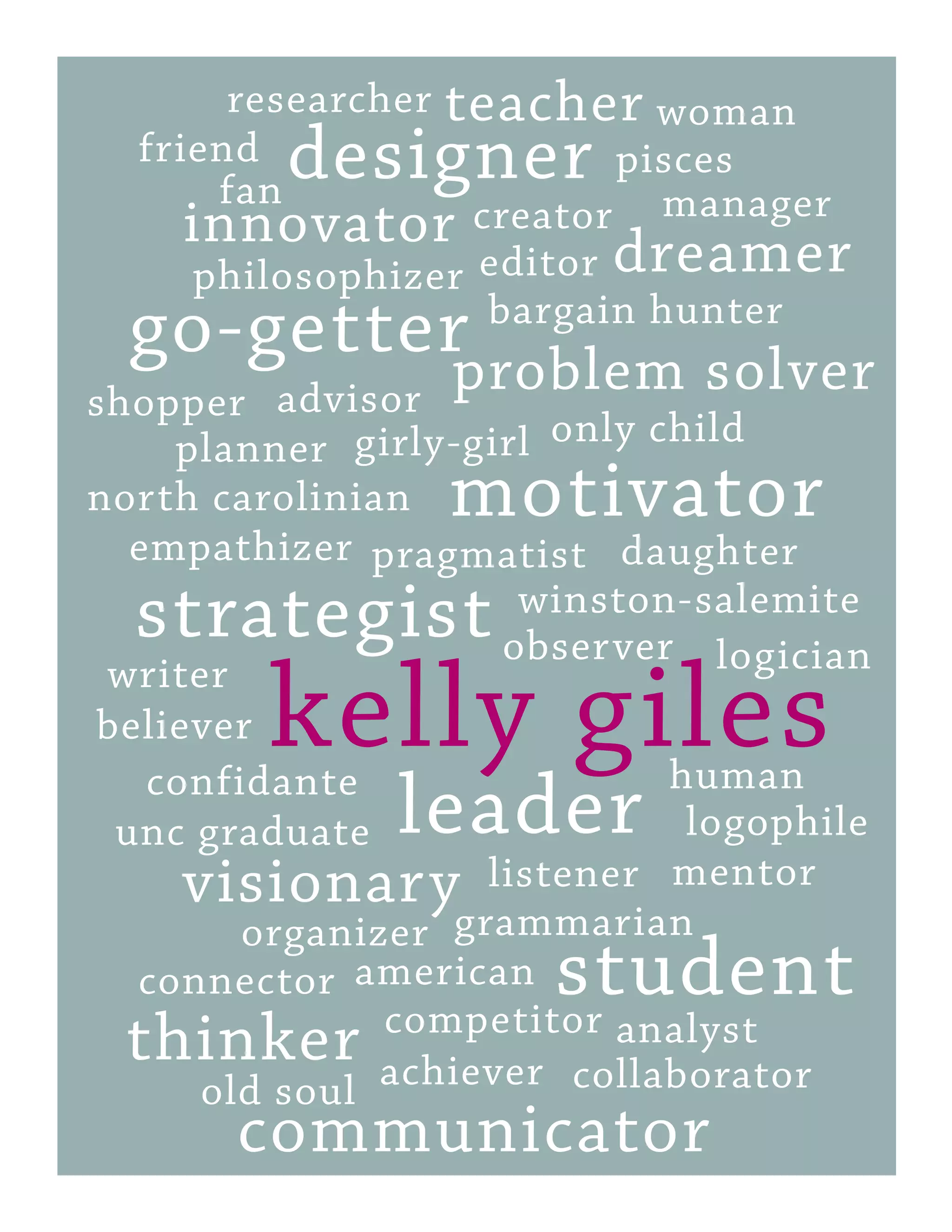 Kelly Giles portfolio | PDF