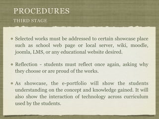 Shifting Portfolio to e-Portfolio | KEY | Online Education | Education