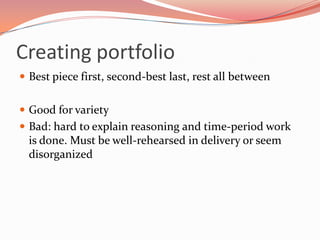 Class 10 Portfolio | PPTX