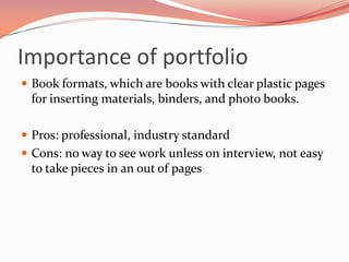 Class 10 Portfolio | PPTX