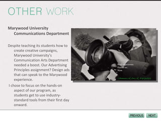 Mandy Boyle: Copywriter Portfolio | PPT