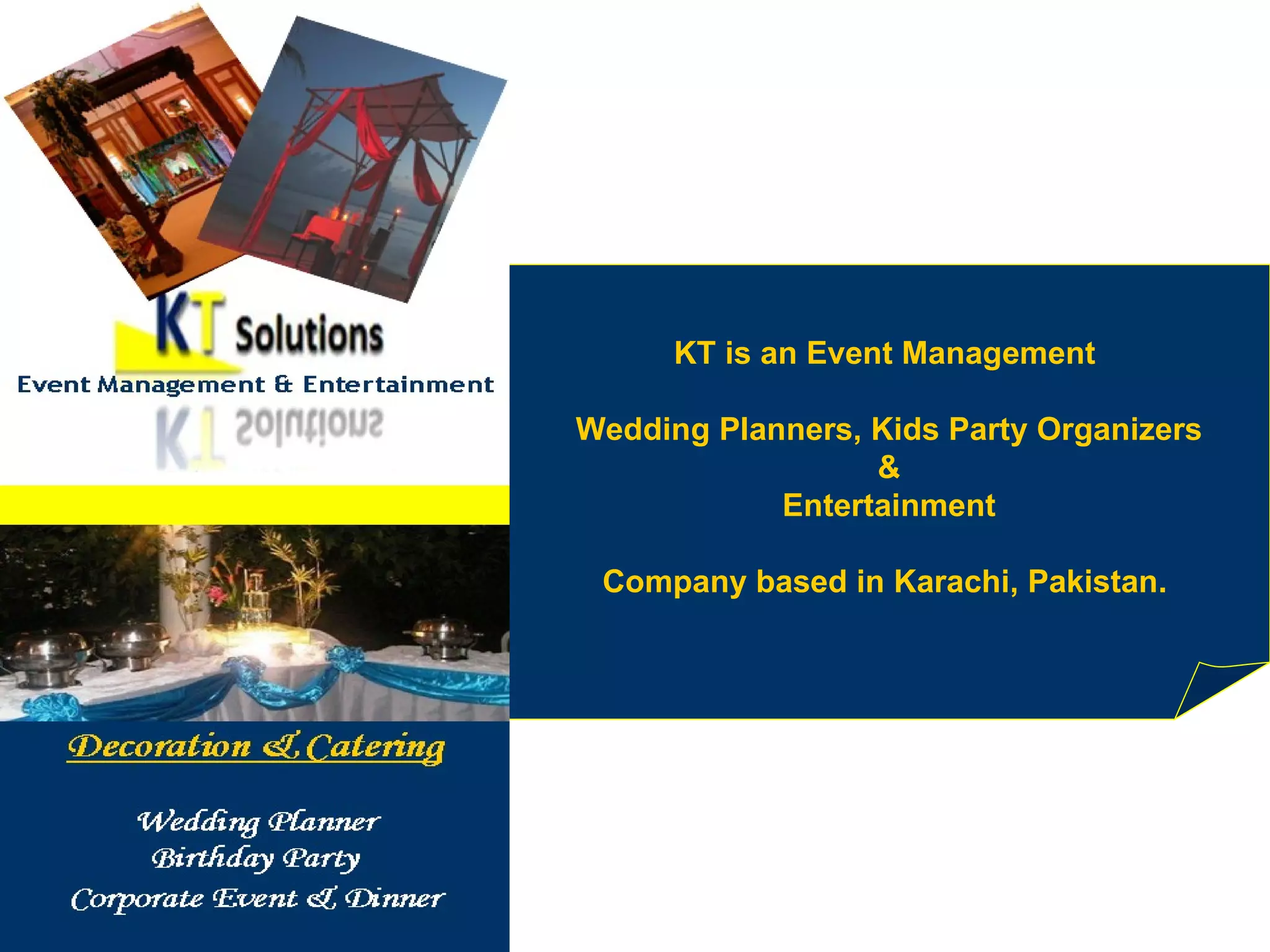 Event Management & Entertainment | PPT