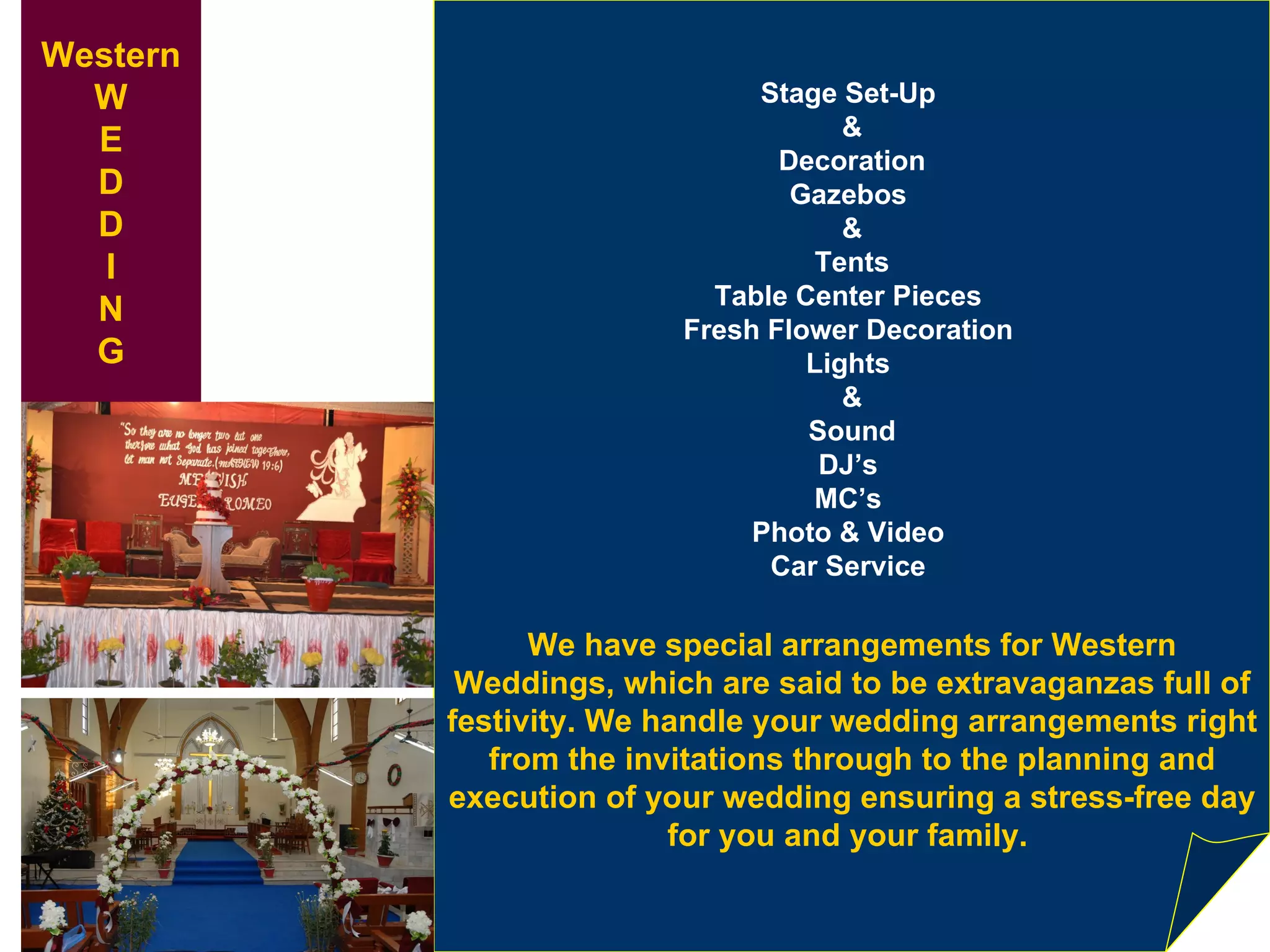 Event Management & Entertainment | PPT