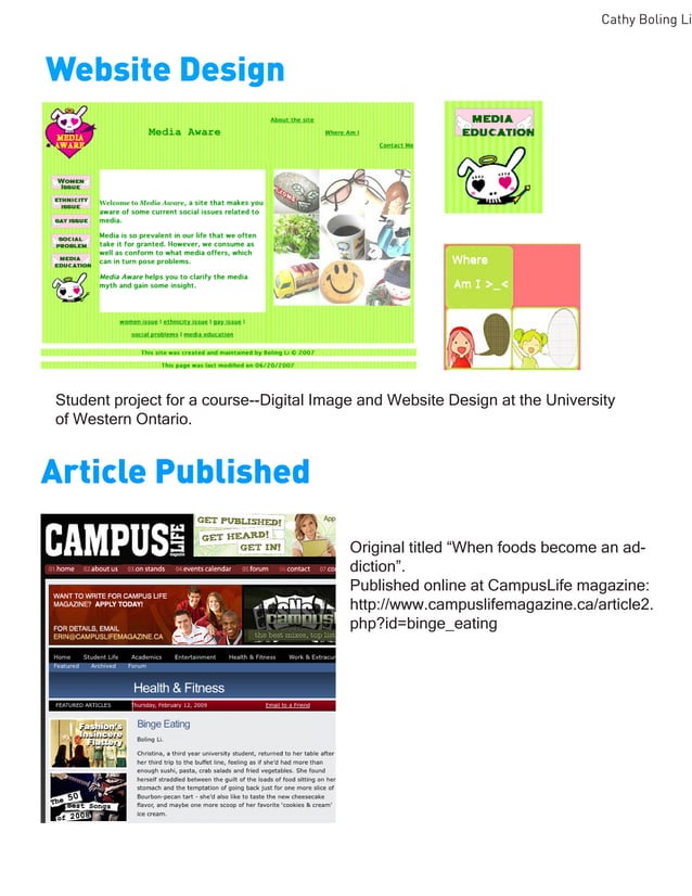 Multimedia Portfolio | PDF | Video Production | Content Production