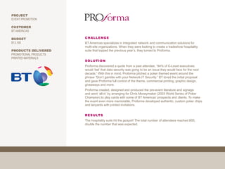 Proforma Portfolio | PDF