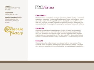 Proforma Portfolio | PDF