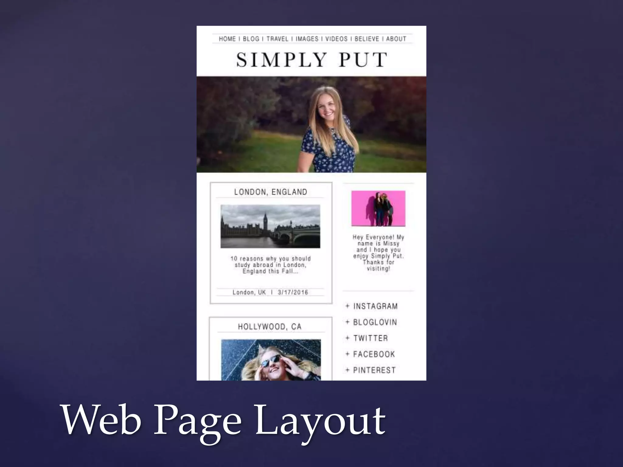 Visual Communications Portfolio | PPTX