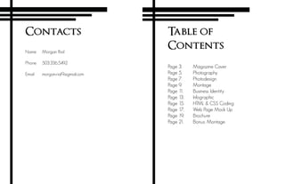 My Portfolio for Visual Media | PDF