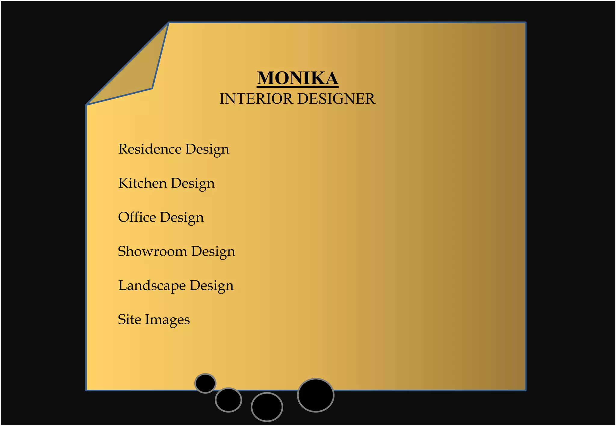 Monika (Interior designer) - Portfolio | PPT