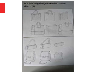 Portfolio-handbag design | PPTX