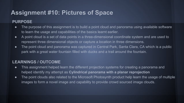 Portfolio for CS 6475 Computational Photography | PPT