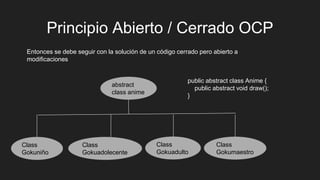 Arquitectura de Software Principio Abierto- Cerrado Open/Close | PPTX | Programming Languages ...