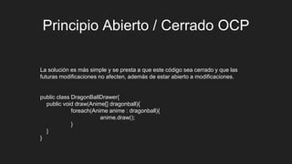 Arquitectura de Software Principio Abierto- Cerrado Open/Close | PPTX | Programming Languages ...