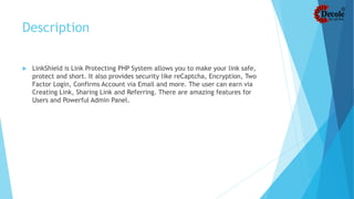 LinkShied | PPT