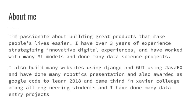 Ashish Kumar Verma Porfolio | PPT